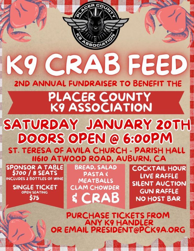 2024 Placer County K-9 Association Fundraiser - Placer County Deputy ...